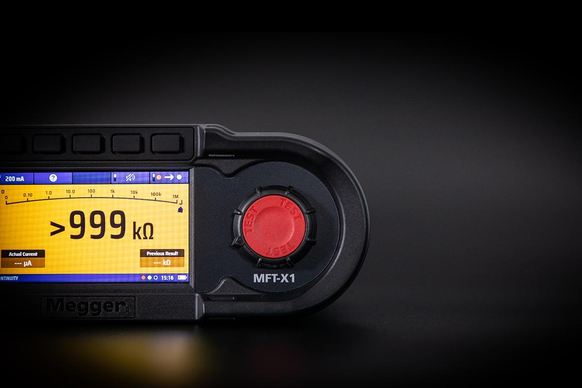 Megger MFT-X1 + EVCA210 - multifunkční revizní přístroj | www.meraky.eu