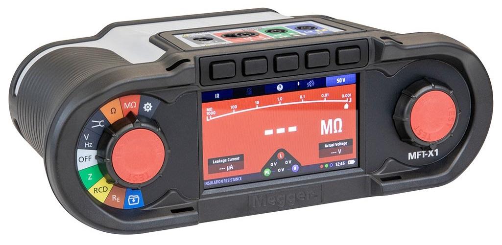 Megger MFT-X1 + EVCA210 - multifunkční revizní přístroj | www.meraky.eu