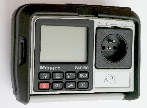 Megger PAT150R - revize spotřebičů | www.meraky.eu
