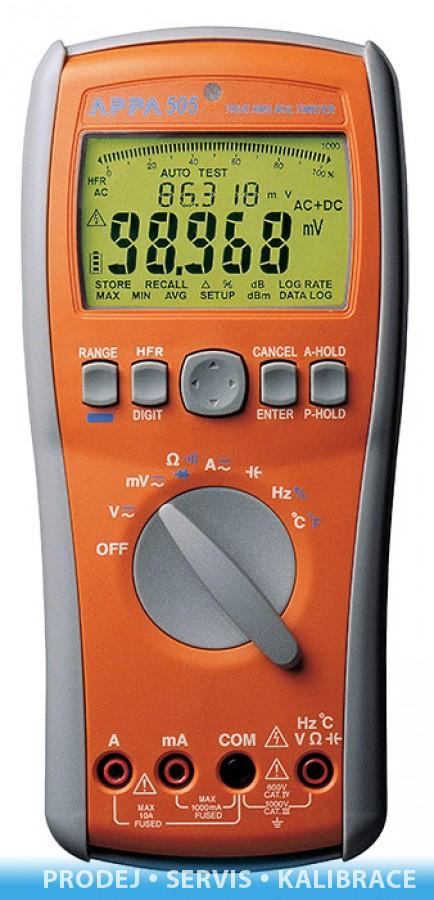 APPA 503 - multimetr | www.meraky.eu