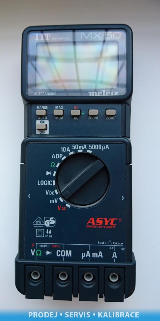 ITT MX 50 - multimetr | www.meraky.eu