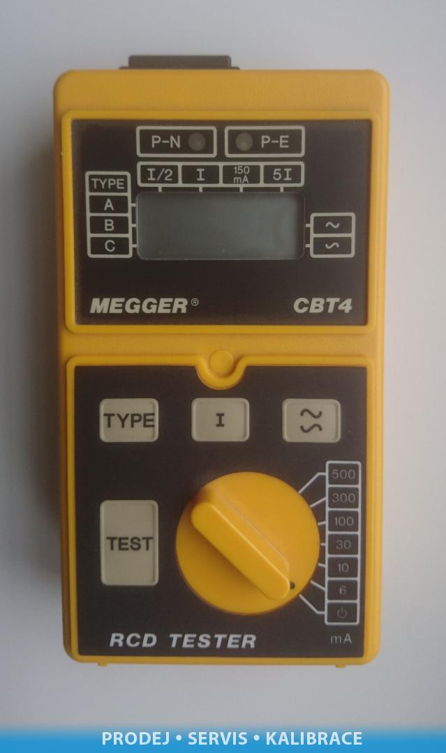 Megger CBT4 - RCD tester | www.meraky.eu