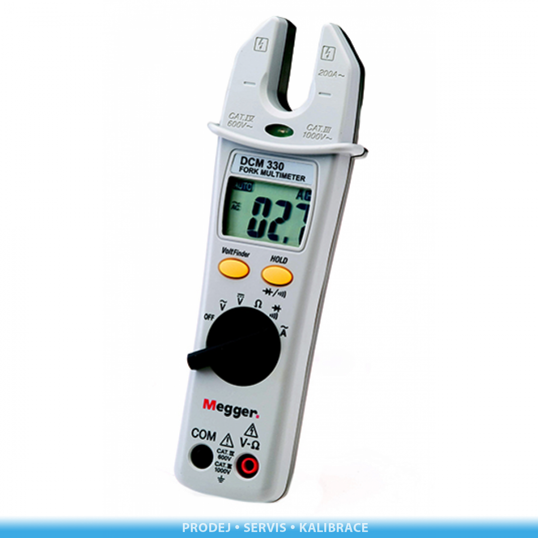 Megger DCM330 - klešťový multimetr | www.meraky.eu