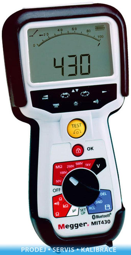 Megger MIT430/2 - měřič izolace | www.meraky.eu