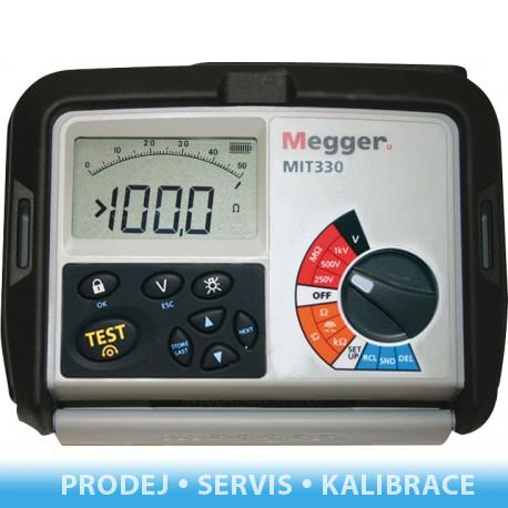 Megger MIT330 - měřič izolačních stavů | www.meraky.eu