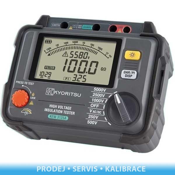 měřič izolačního odporu KEW 3125/A | www.meraky.eu