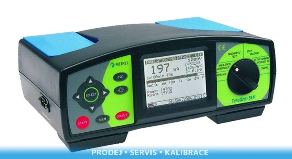 Metrel TeraOhm 5kV (MI2077) - měřič izolačních odporů | www.meraky.eu