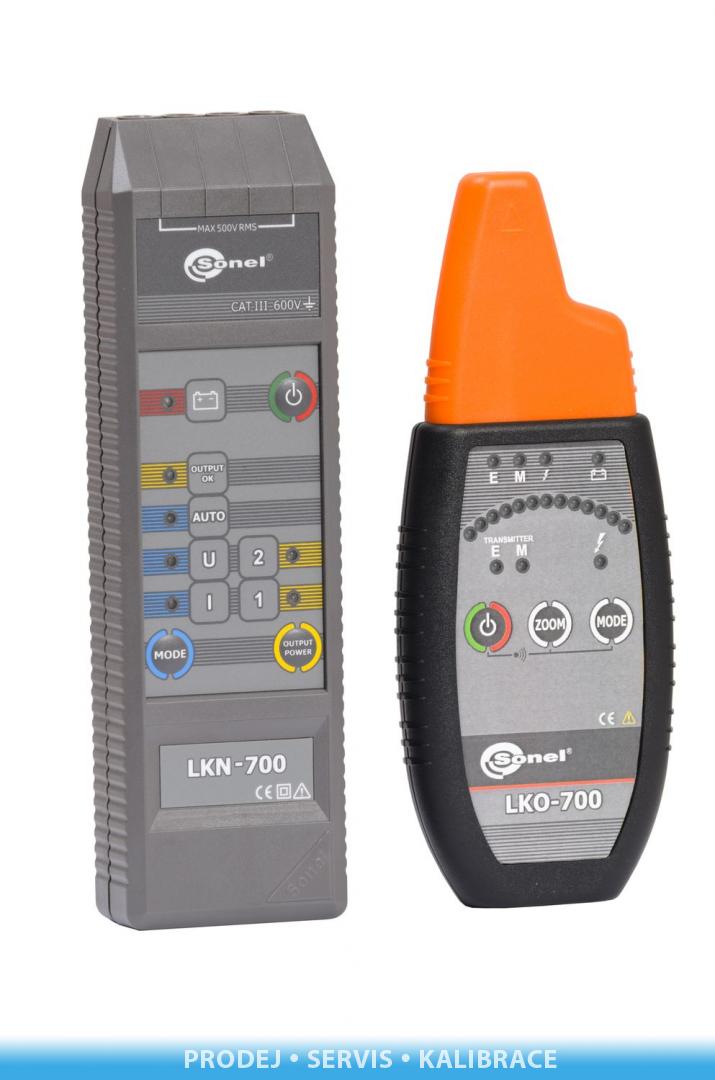 Sonel LKZ-700 - hledačka kabelů | www.meraky.eu