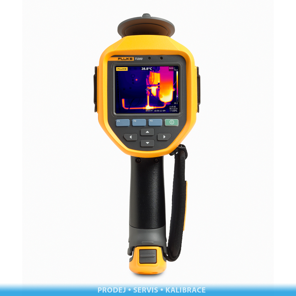 termokamera FLUKE Ti200, 200x150, -20 °C to +600 °C, 0.075°C | www ...